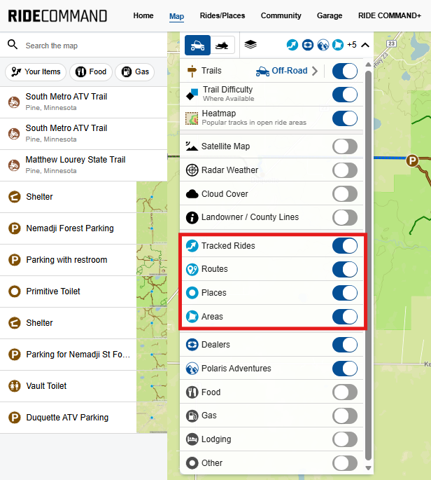 Planning and Uploading a Ride with RIDE COMMAND | Polaris Off-Road